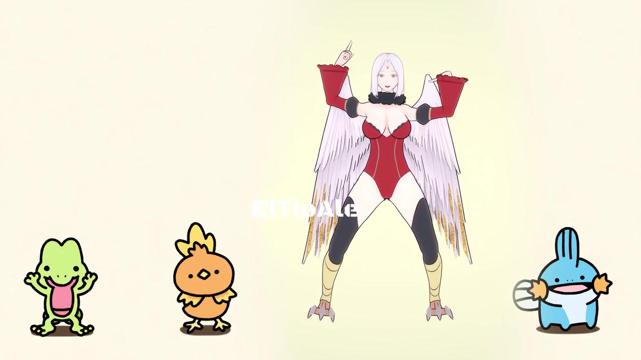Frey Tensura Pokémon dancing POKÉDANCE #mmd - One News Page VIDEO