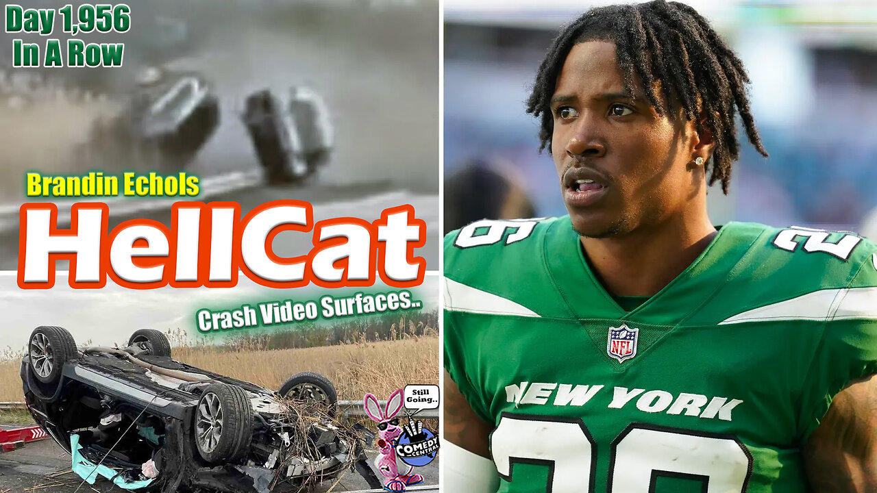 NY Jet Brandin Echols Hellcat Crash Video - One News Page VIDEO