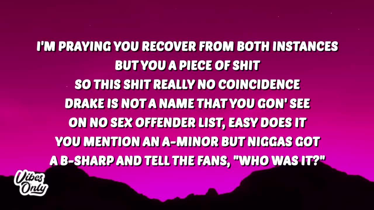 🎤 Drake - THE HEART PART 6 -Lyrics- 🎤 - One News Page VIDEO