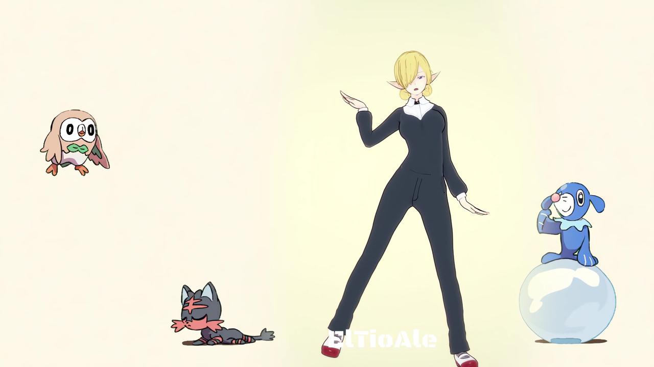 Kagali Tensura Pokémon dancing POKÉDANCE #mmd - One News Page VIDEO