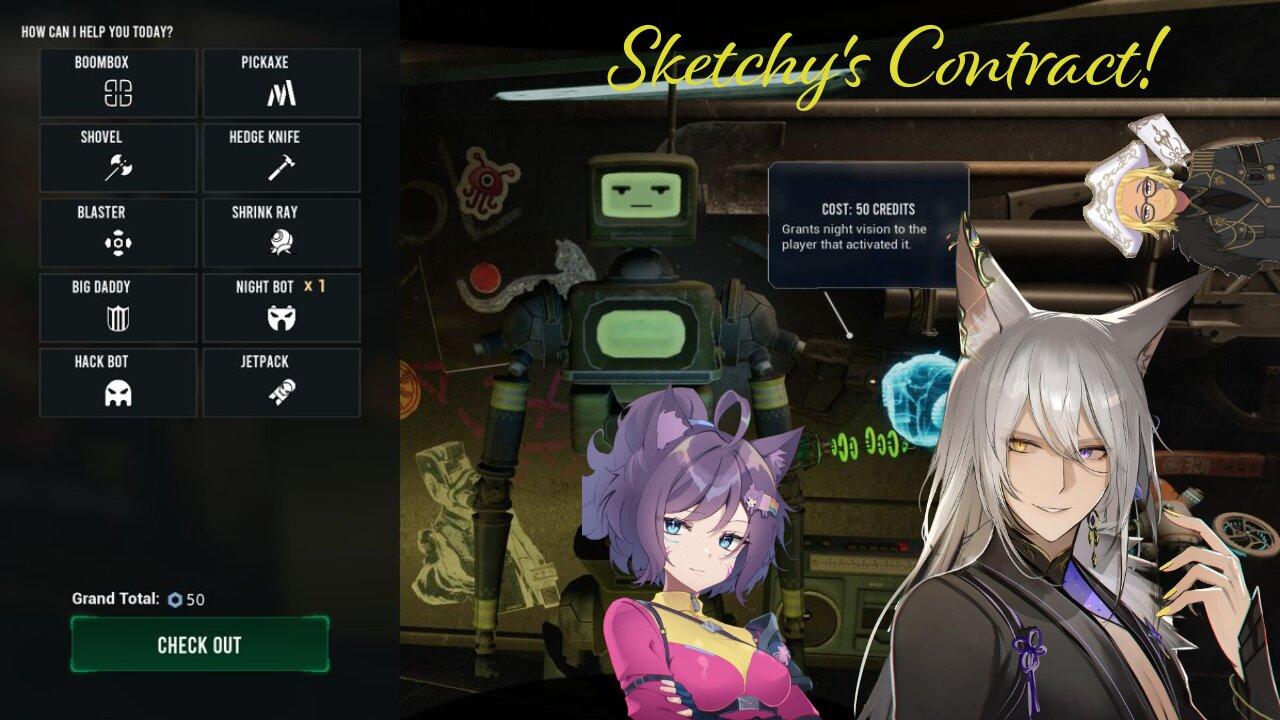 [Vtuber] LET'S GET SKETCHY!! Friend Collab, - One News Page VIDEO