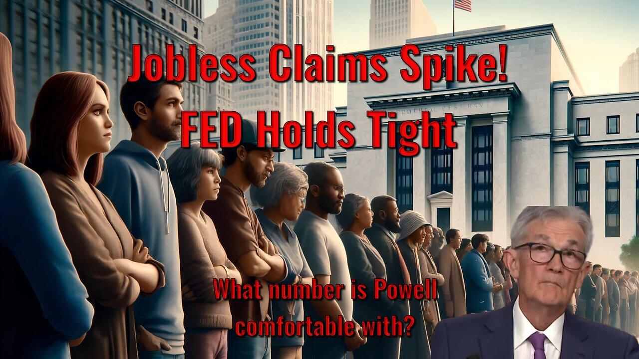 Unemployment Spikes & Fed's Rate - One News Page VIDEO