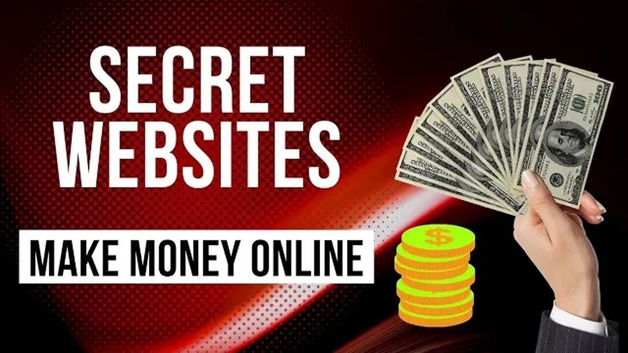 4 Secret Websites to EARN Money Online 2024 - One News Page VIDEO