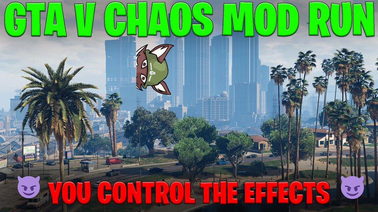 GTA V Chaos Mod Run (Chat Controls The Effects) - One News Page VIDEO