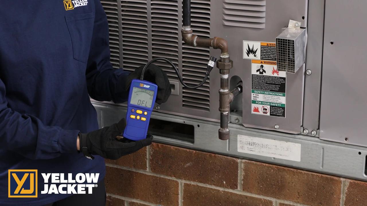 YELLOW JACKET® Combustible Gas Leak Detector IN - One News Page VIDEO