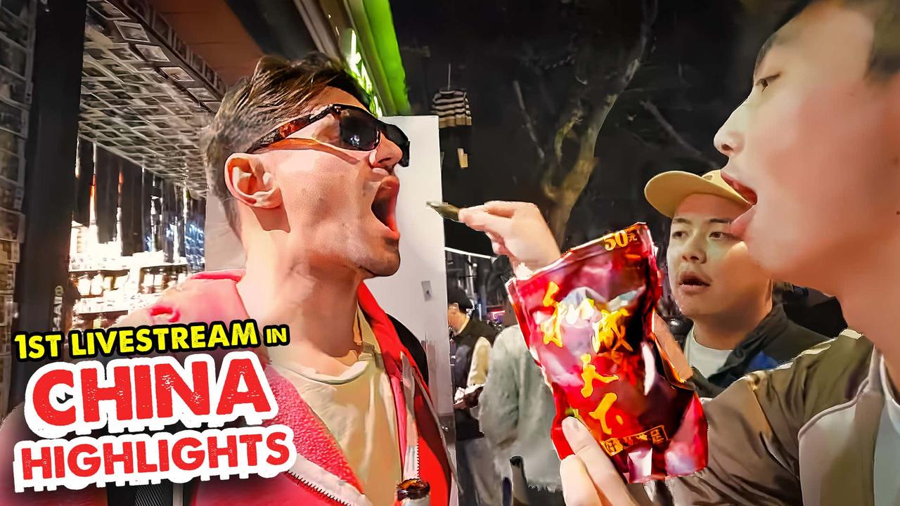 Highlights from my First Livestream in CHINA - One News Page VIDEO