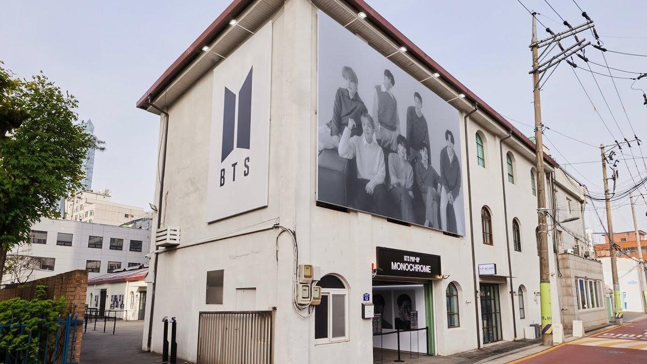 BTS (방탄소년단) BTS POP-UP : MONOCHROME - One News Page VIDEO