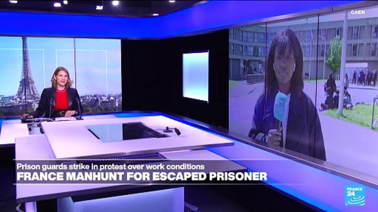 French prison guards strike in protest over work - One News Page VIDEO