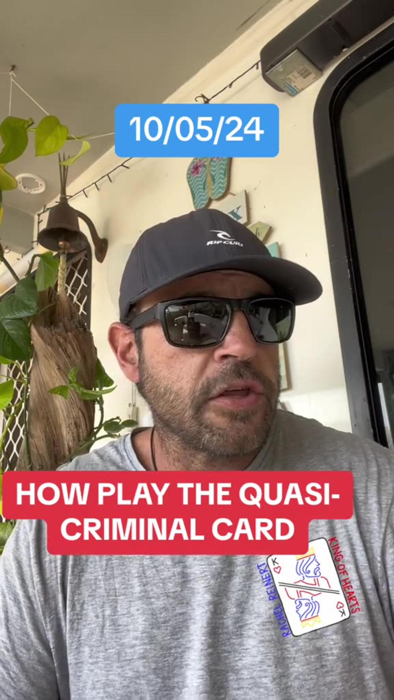 Quasi Criminal Deceptive - Johnny Que - One News Page VIDEO