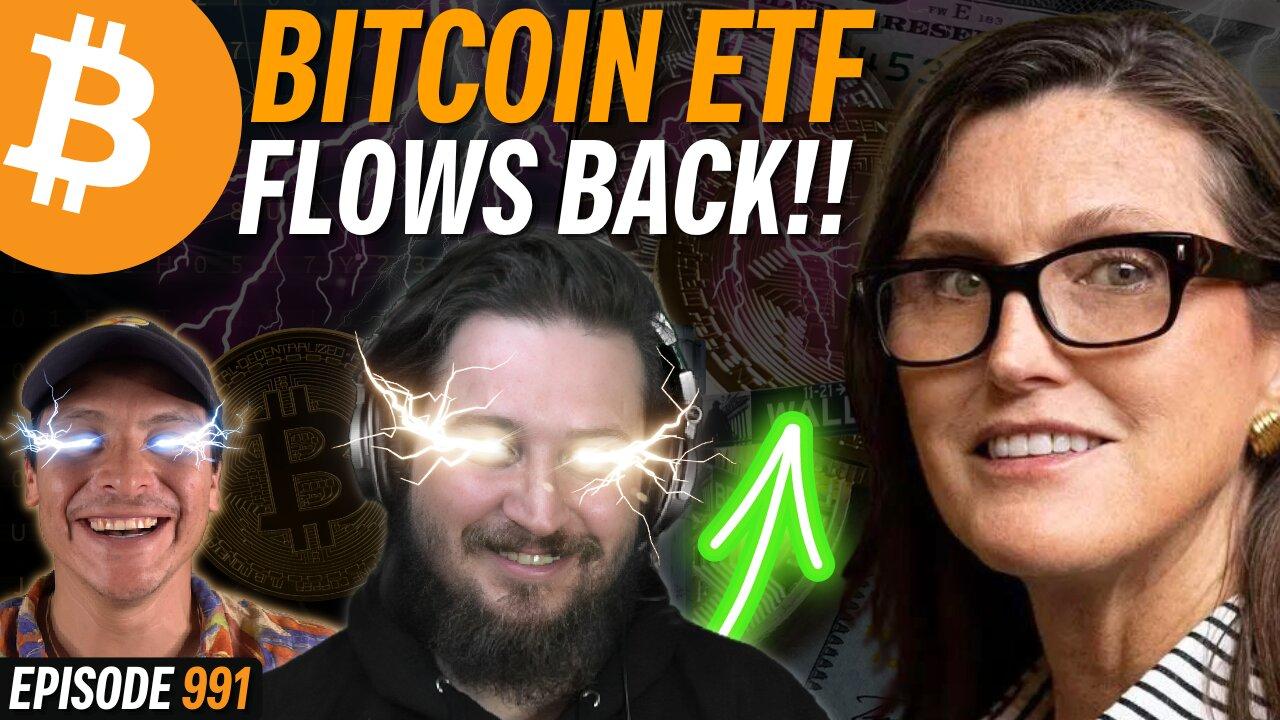 BREAKING: Record Bitcoin ETF Inflows $133 - One News Page VIDEO