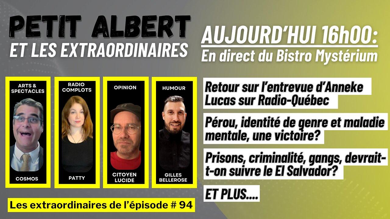 Petit Albert et les extraordinaires Épisode #94 - One News Page VIDEO