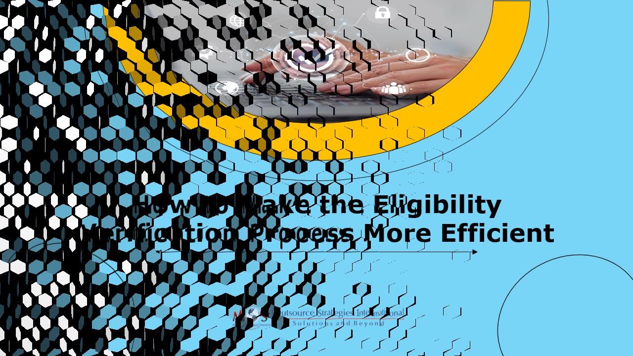 How to Make the Eligibility Verification Process - One News Page VIDEO