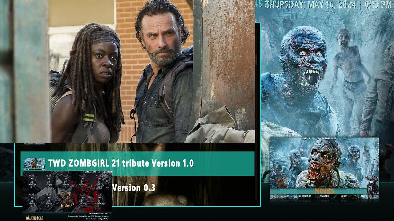 How to install TWD Zombgirl 21 Tribute Kodi - One News Page VIDEO