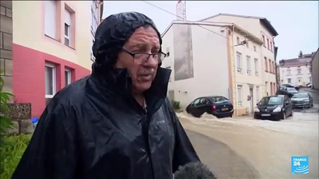 Floods hit parts of Northeastern France - One News Page VIDEO