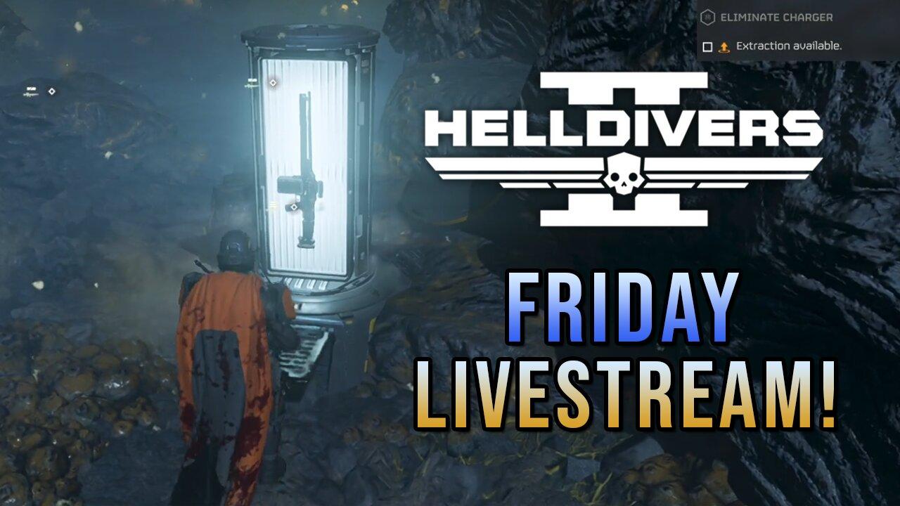 Drop in Cadets - Helldivers 2 Friday Livestream - One News Page VIDEO