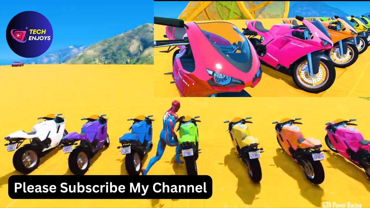 Cartoon Raceing Vehicle GTA V Stunt Map Car Race - One News Page VIDEO