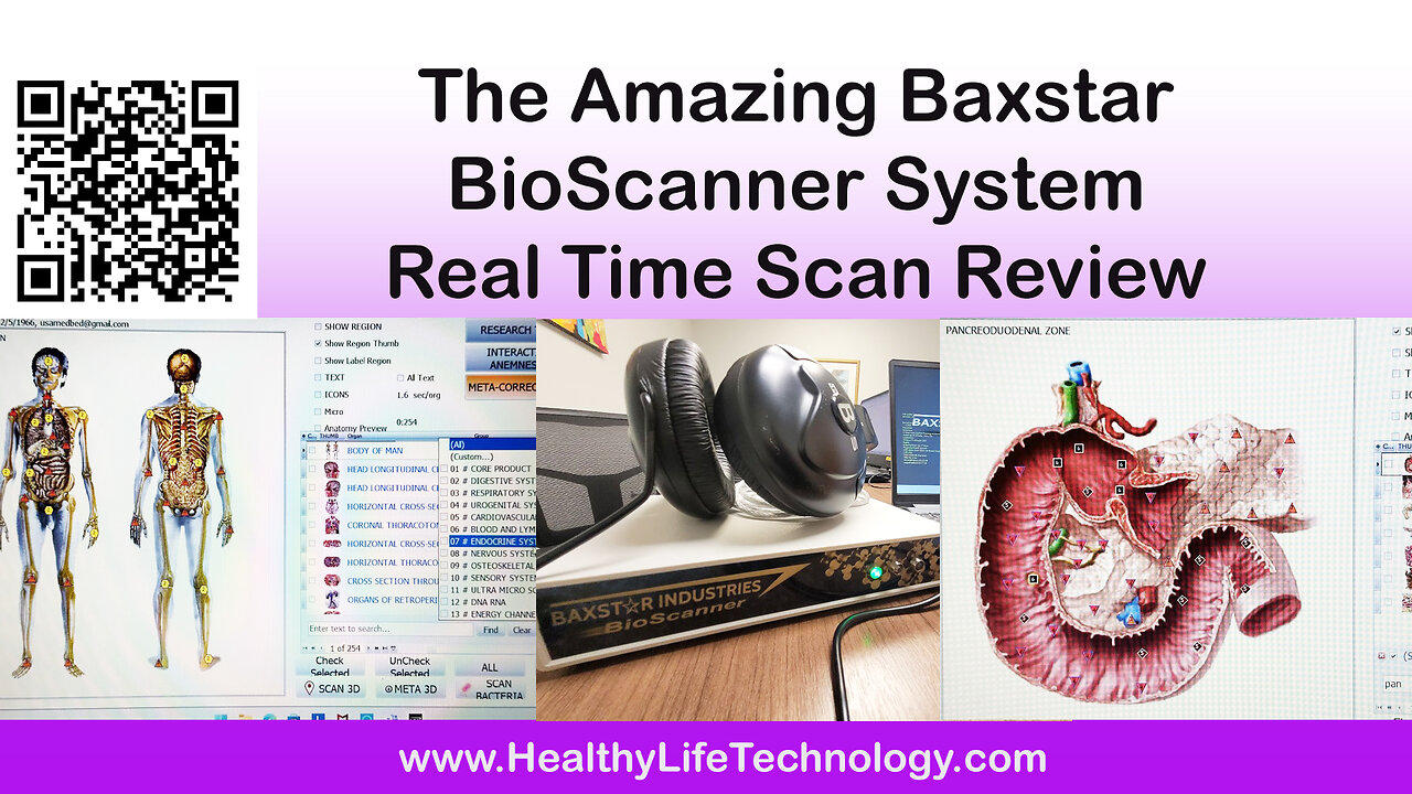 Baxstar Bioscanner Live Scan Overview and Review - One News Page VIDEO