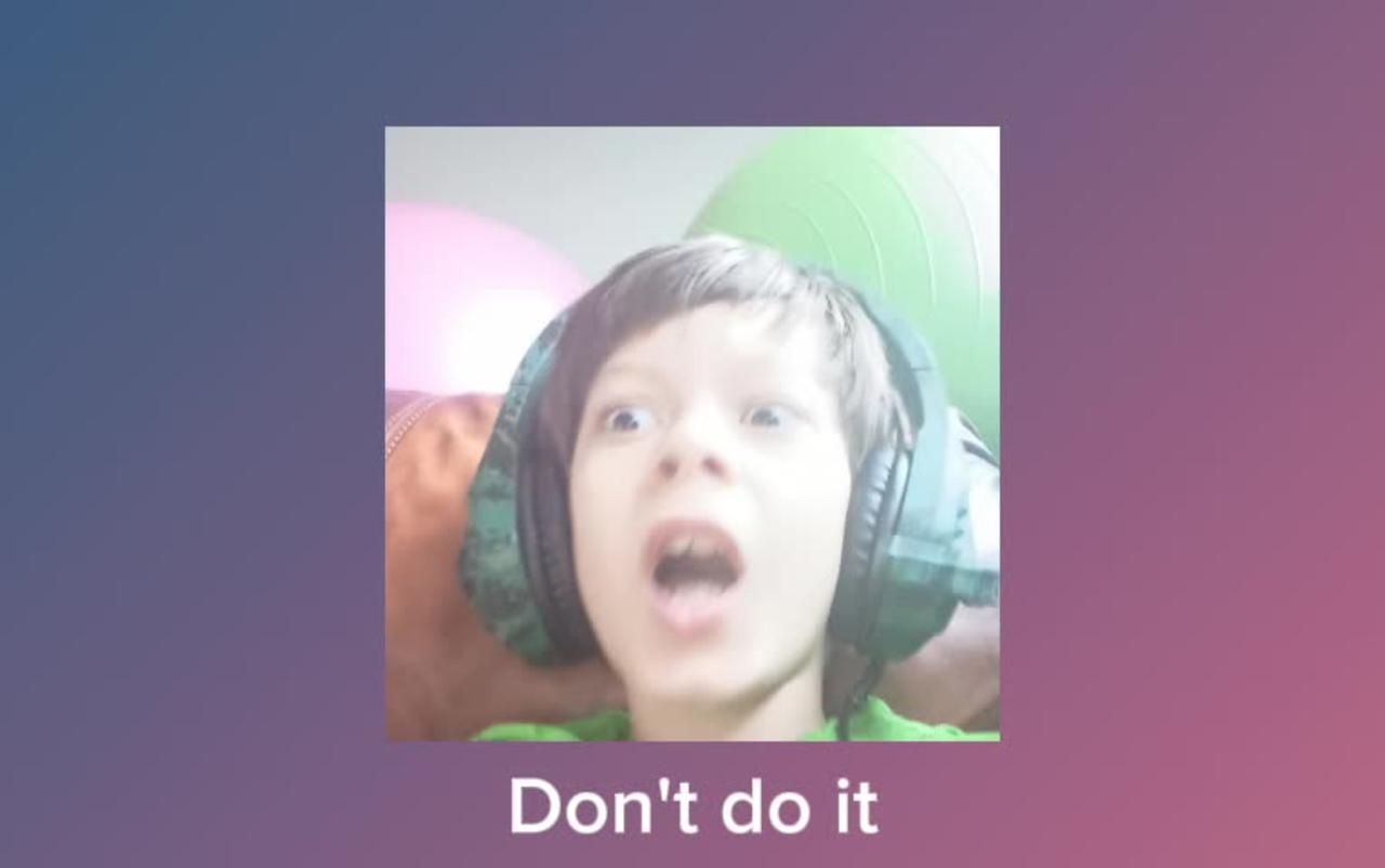 Don't do it - One News Page VIDEO