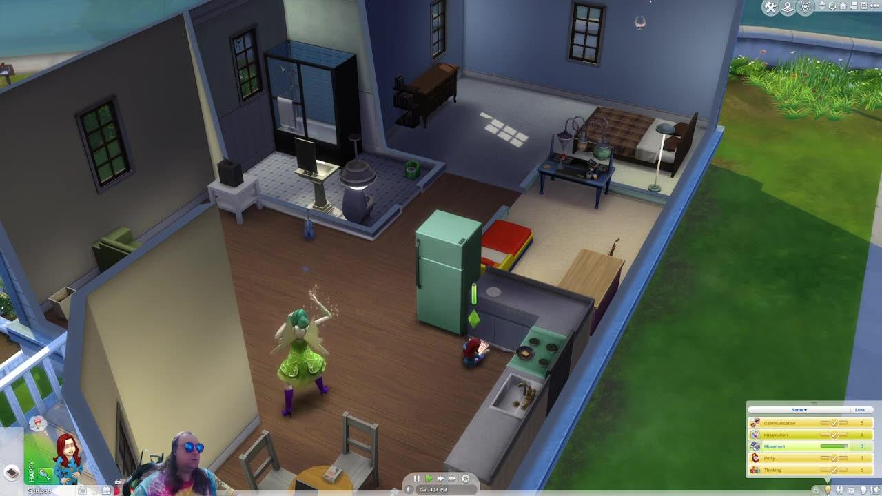 The Sims 4 Play Through episode 4 - One News Page VIDEO