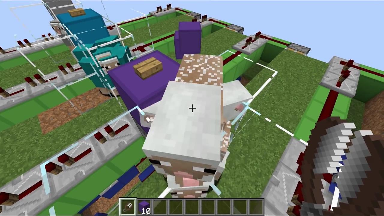 MASSIVE Automatic Wool Farm in Minecraft! - One News Page VIDEO
