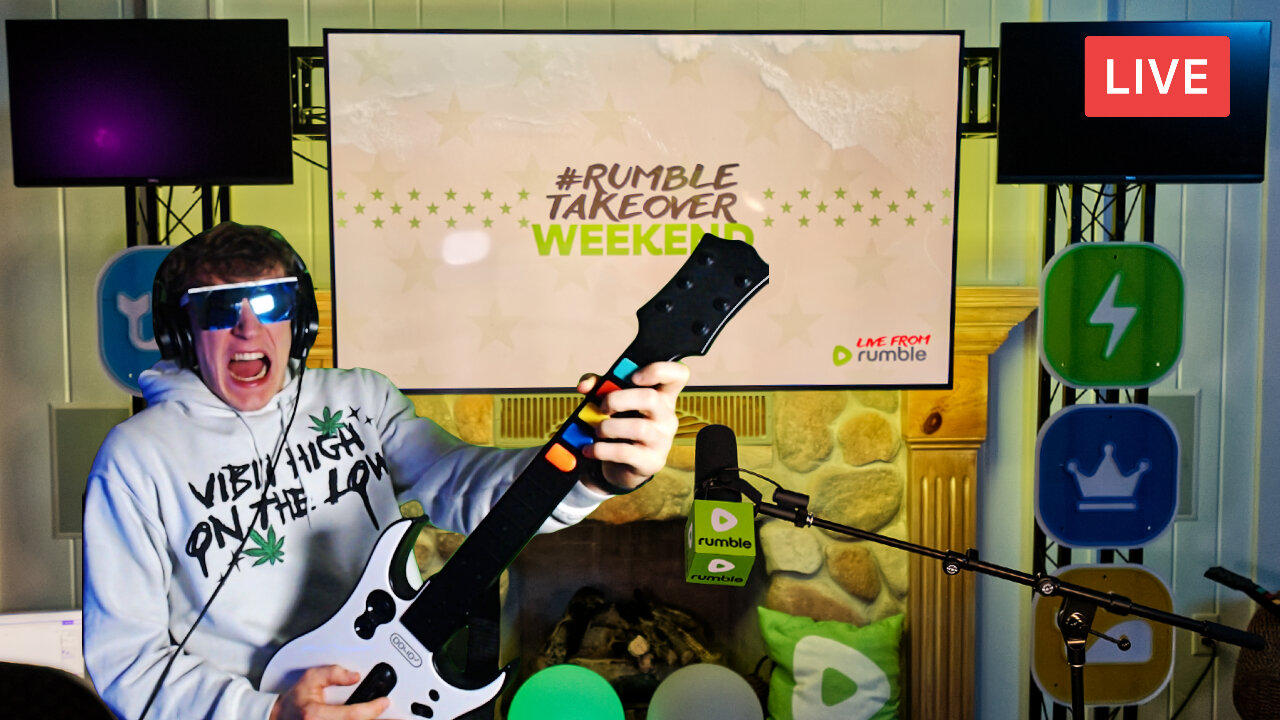 ROCKIN' OUT IN THE RUMBLE CREATOR HOUSE - One News Page VIDEO