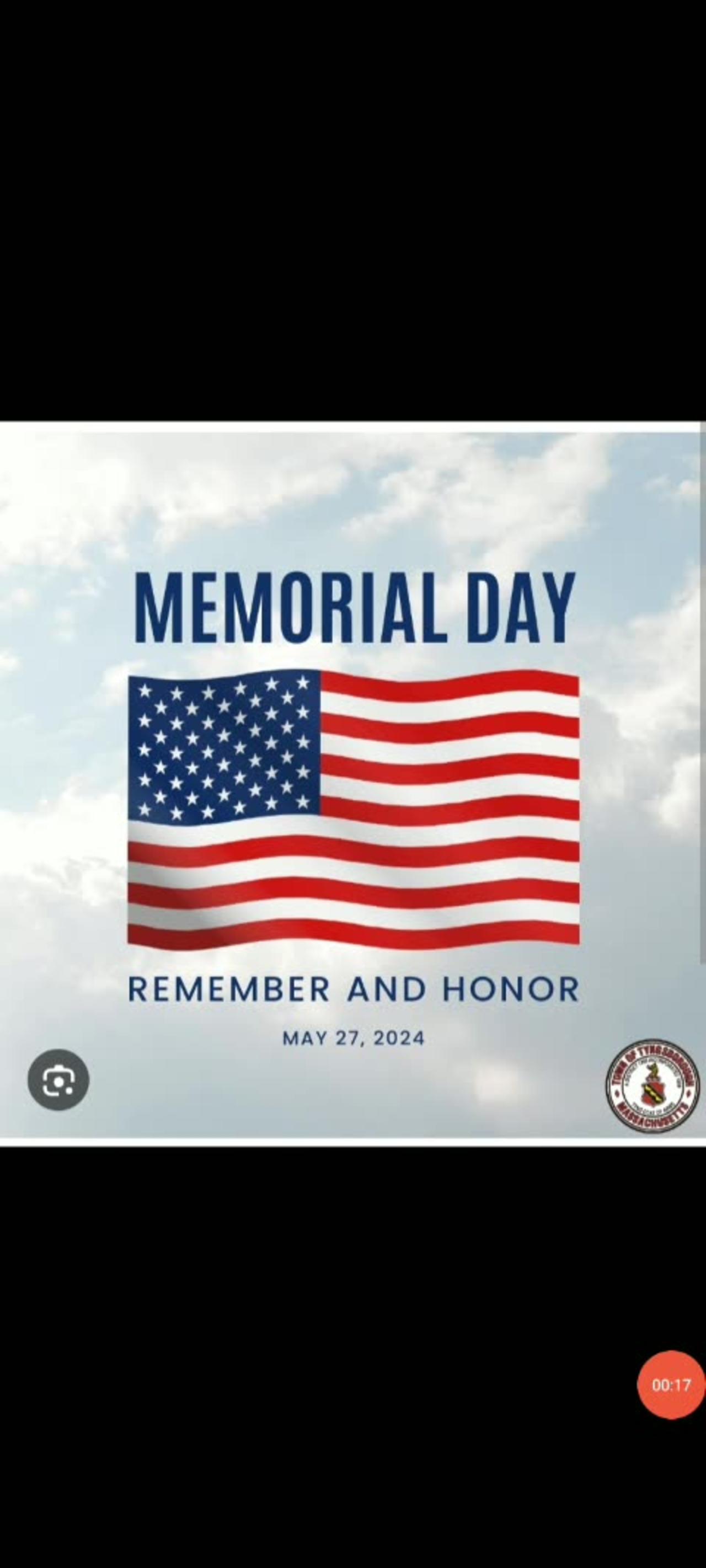 Happy memorial day 2024 5/27/24 - One News Page VIDEO