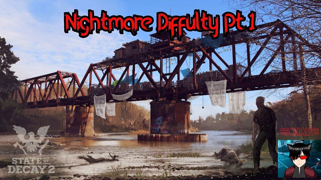 State Of Decay 2 - Nightmare Difficulty Pt1 - One News Page VIDEO