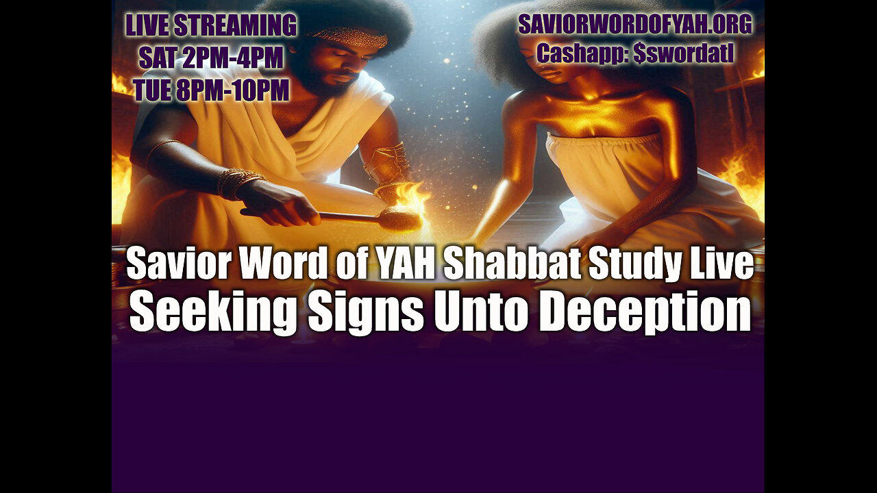 YAH’s Purging & Purifying Process- Savior - One News Page VIDEO