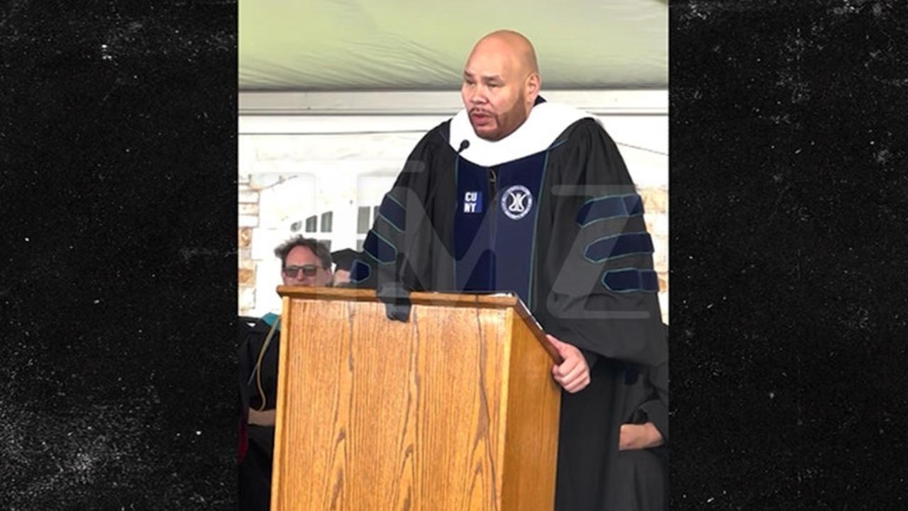 Fat Joe Takes The Platform At Graduation to - One News Page VIDEO