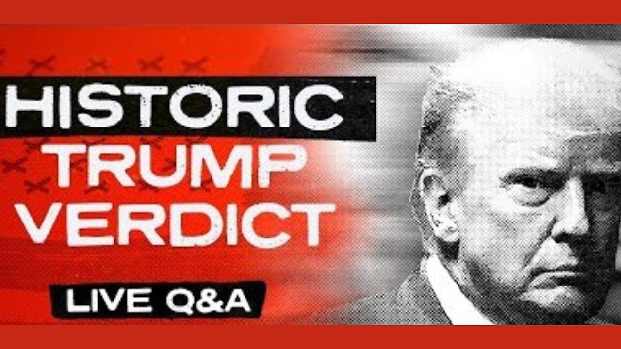 DONALD TRUMP: VERDICT GUILTY? All 34 Counts - One News Page VIDEO