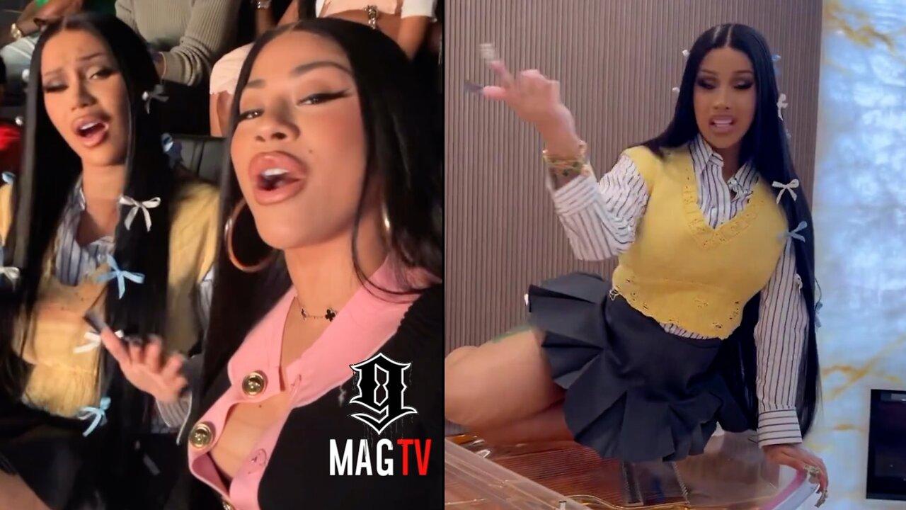 Cardi B Drops Verse On "Wanna Be" - One News Page VIDEO