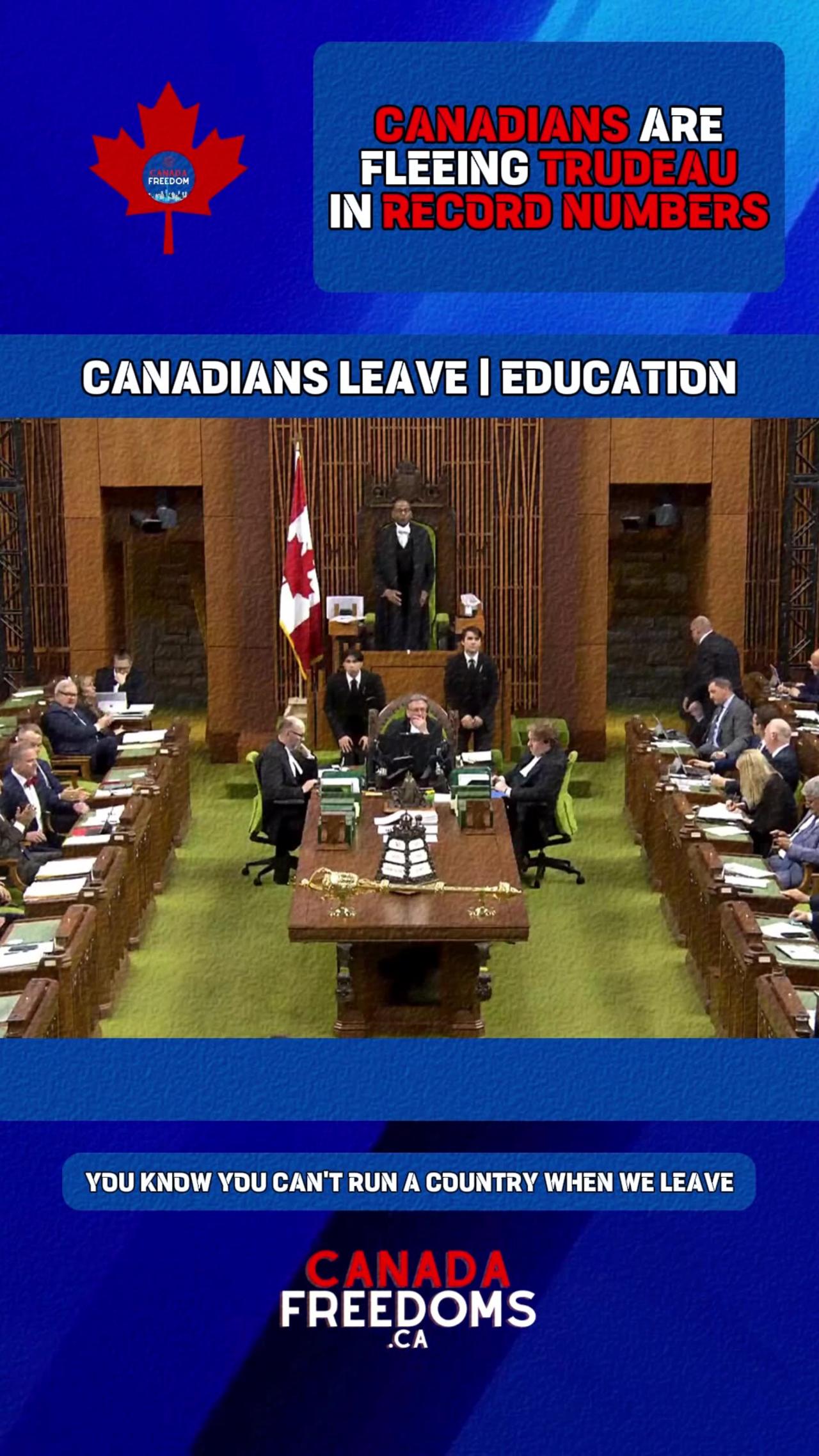 Canadians Are Leaving Canada? - One News Page VIDEO