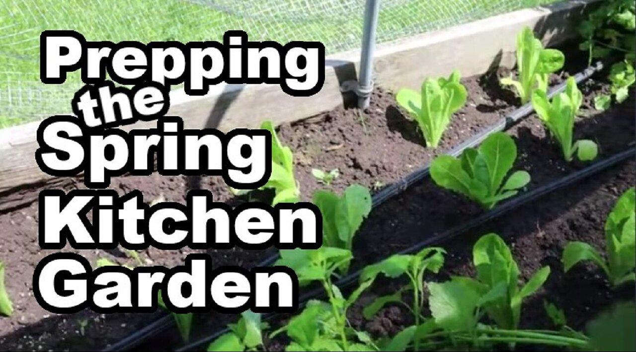 Mid May Spring Kitchen Garden Prep and Progress - One News Page VIDEO