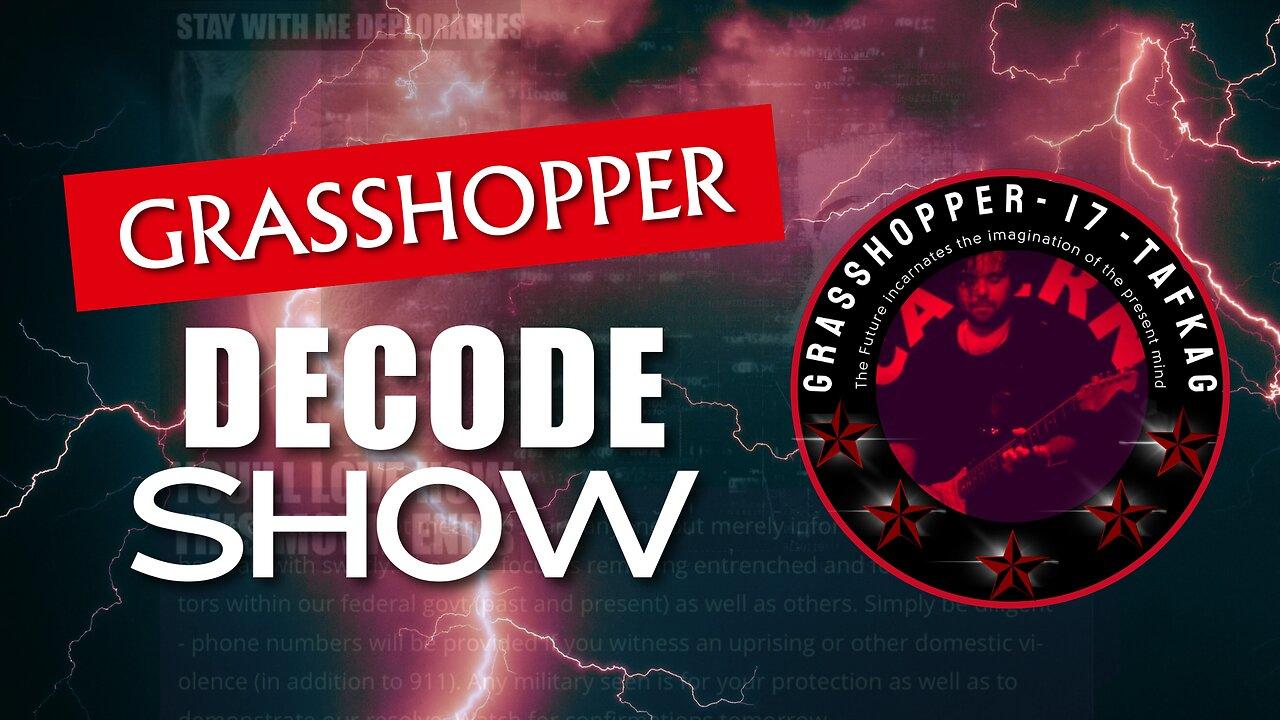 Grasshopper Live Decode Show - One News Page VIDEO
