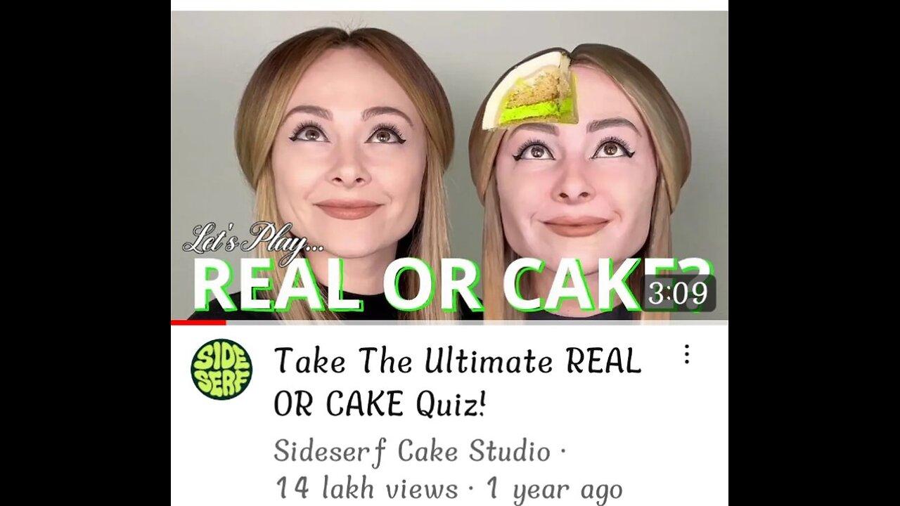 very interesting take the ultimate real or cake - One News Page VIDEO