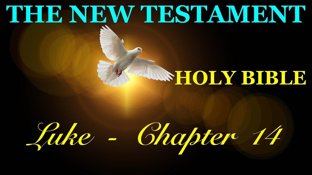 Luke - Chapter 14 DAILY BIBLE STUDY {Spoken Word - One News Page VIDEO