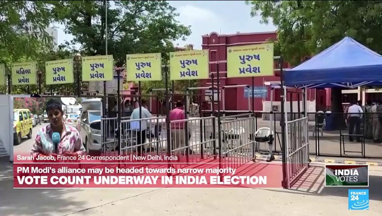 Modi eyes victory as India counts epic vote - One News Page VIDEO