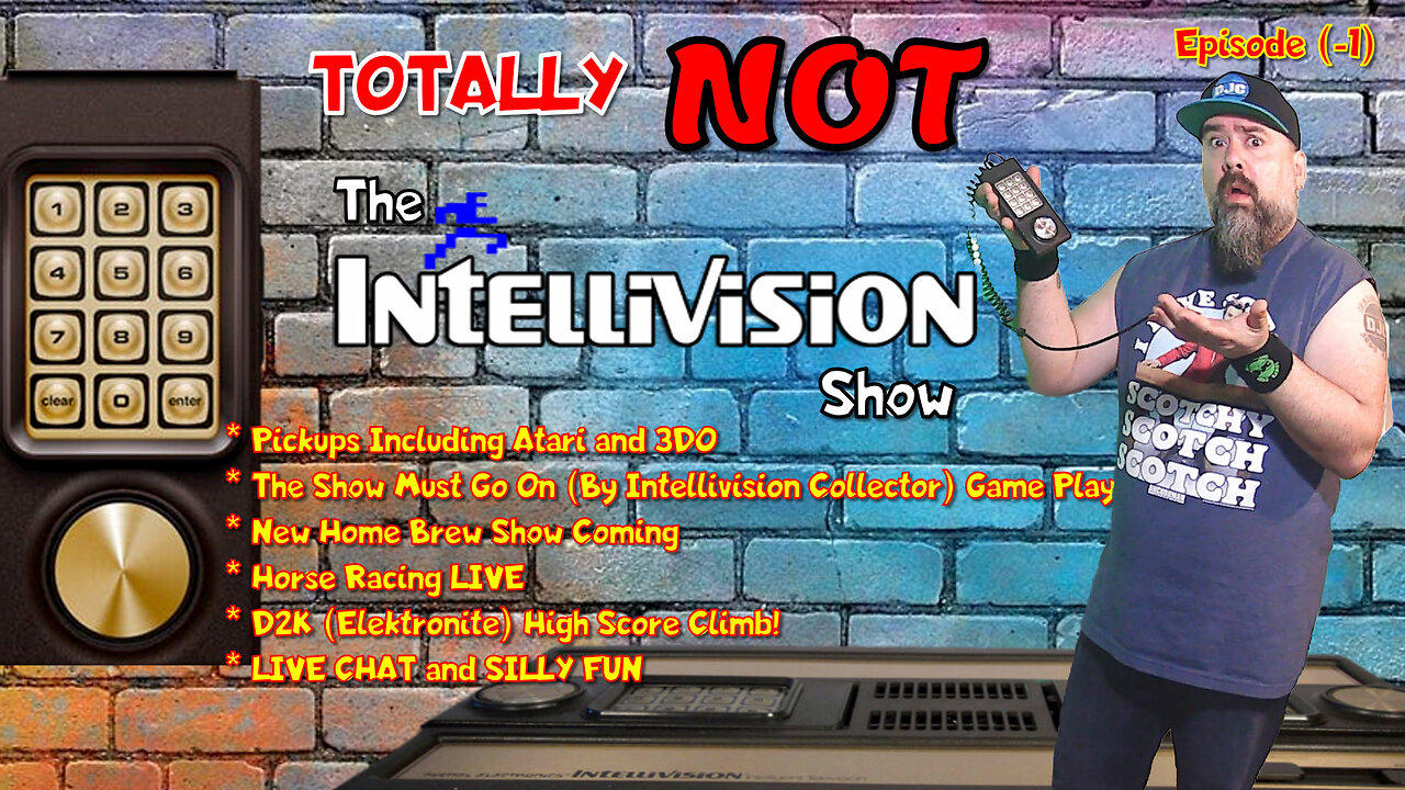 Totally NOT The Intellivision Show - LIVE Retro - One News Page VIDEO
