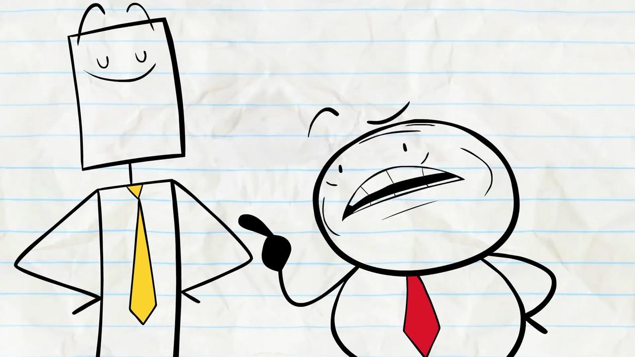 Pencilmate Runs out of Paper! -in- NO REST ROOM - One News Page VIDEO