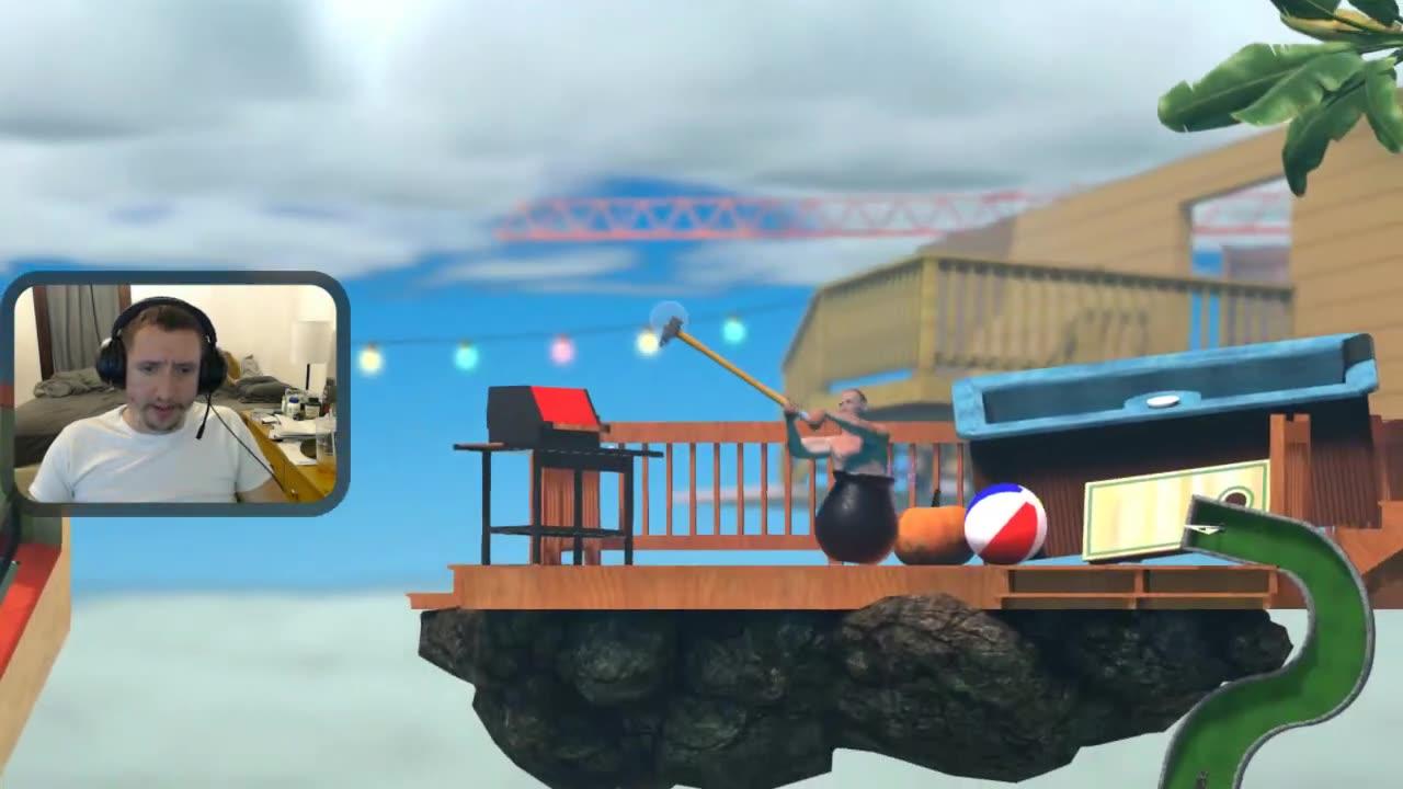 Getting Over It with Bennett Foddy Part 2 - One News Page VIDEO