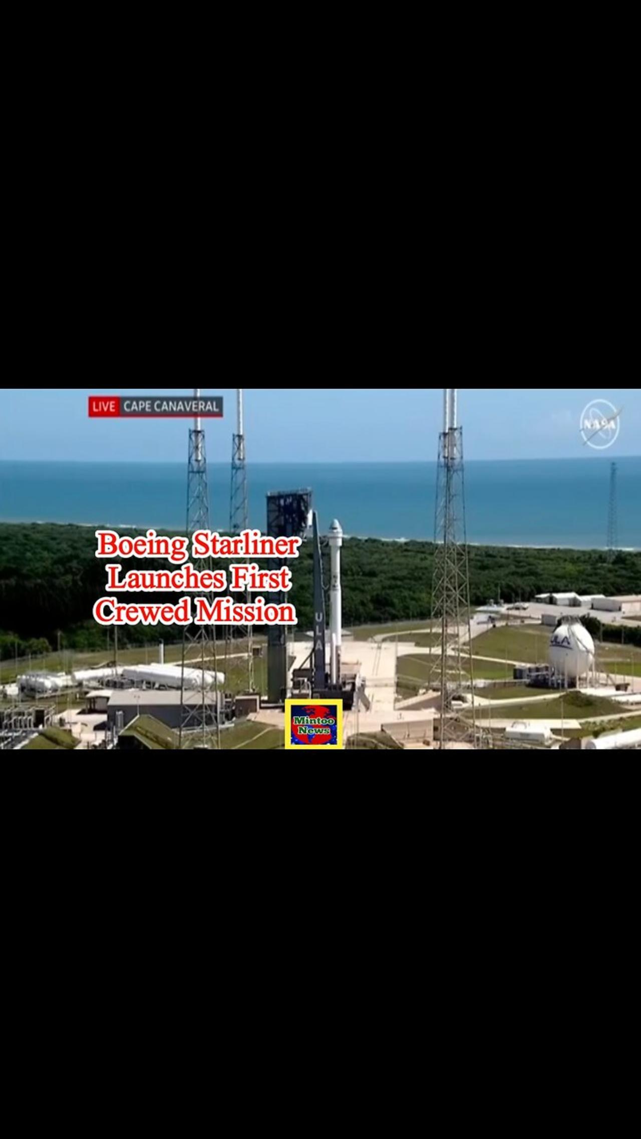 Boeing Starliner launches first crewed mission - One News Page VIDEO