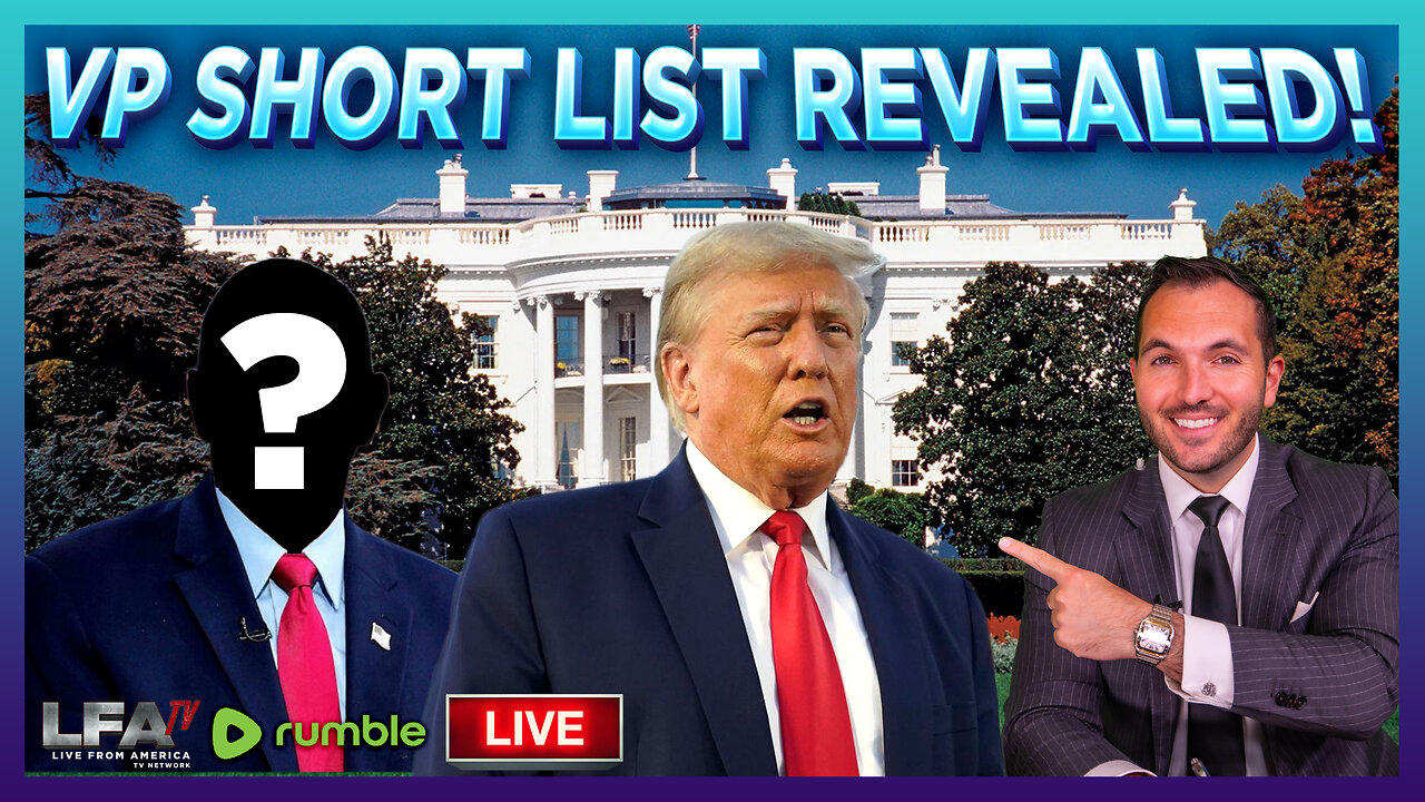 THE TRUMP VP SHORTLIST HAS OFFICIALLY DROPPED | - One News Page VIDEO