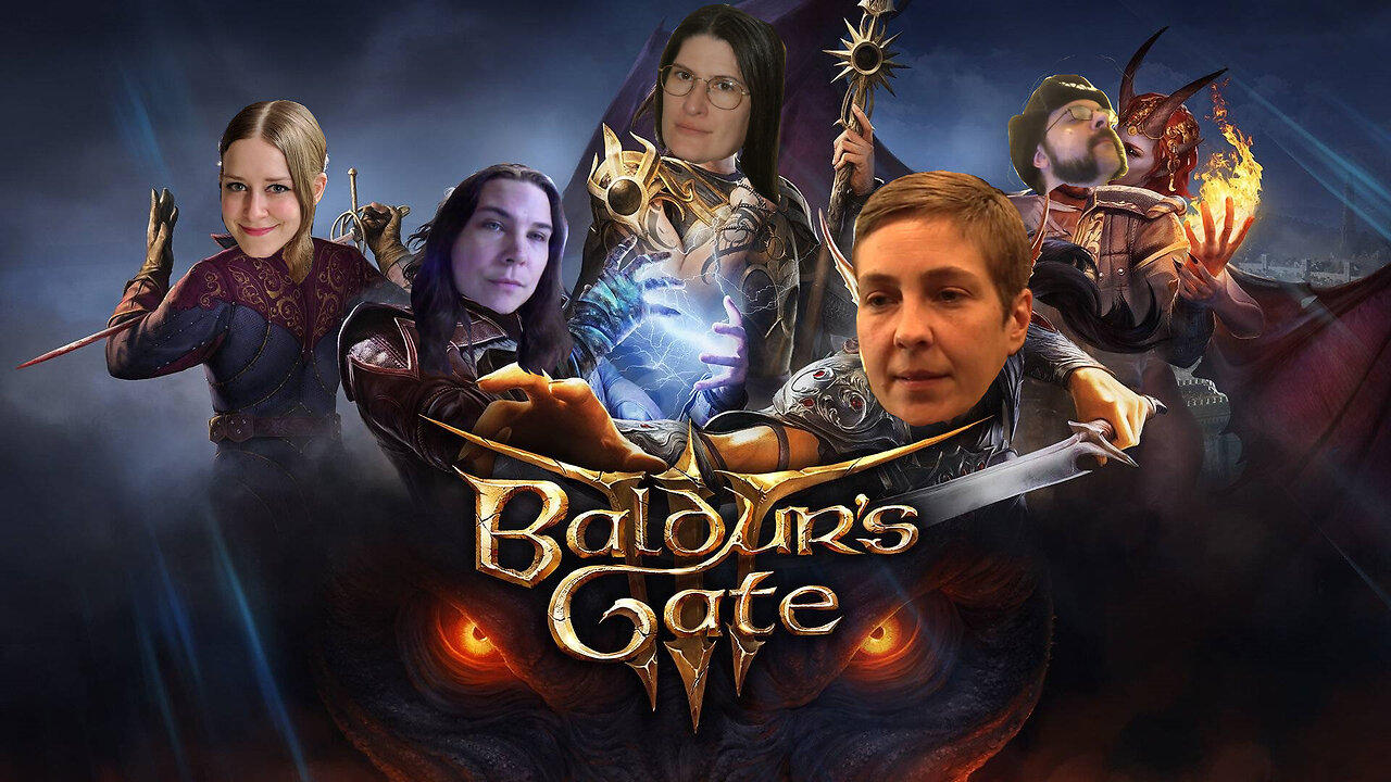 Badgers Gate 3! Playing Baldur's Gate 3 - One News Page VIDEO