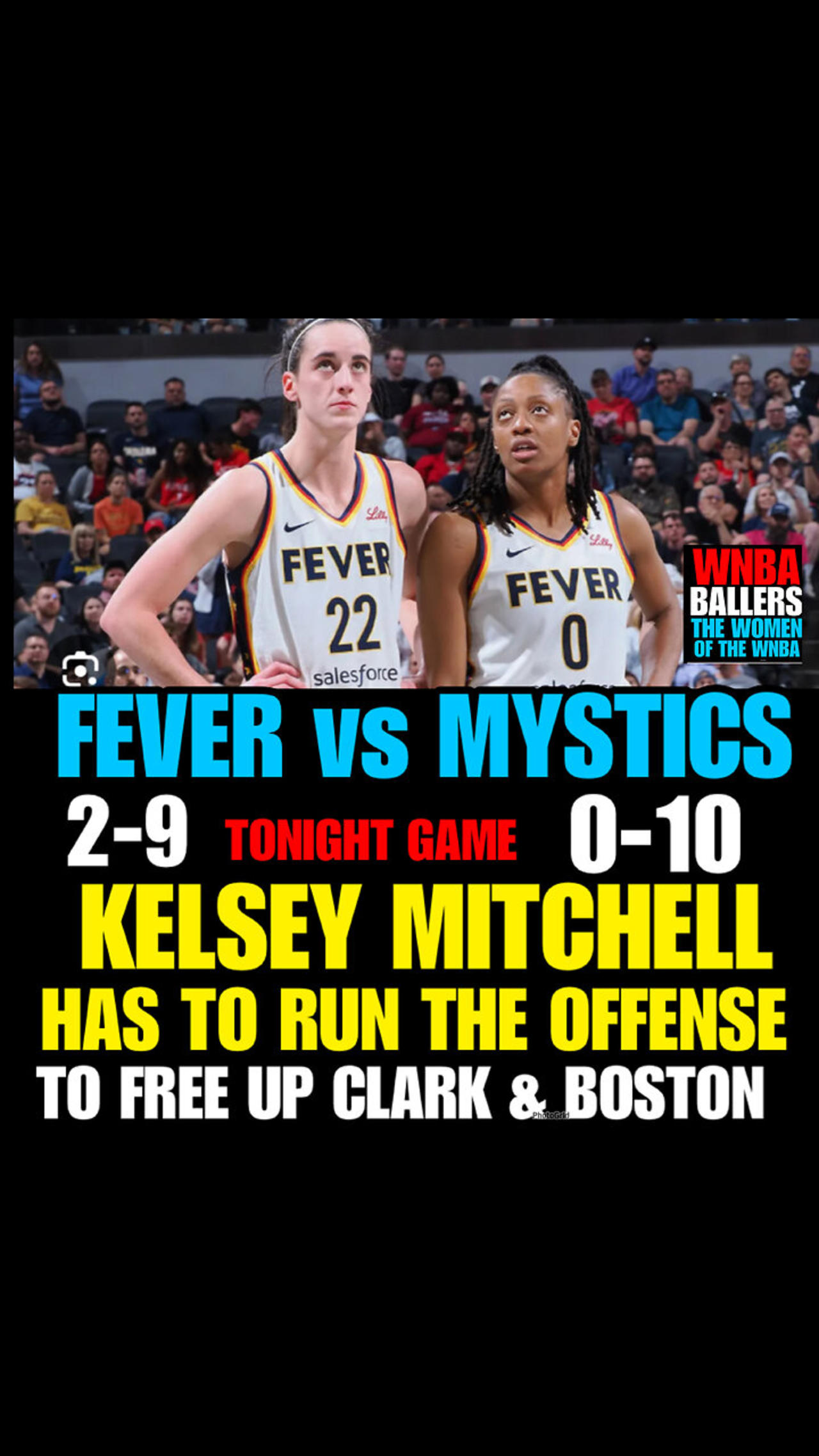WNBAB #29 WNBA FEVER vs MYSTICS. Who will Win - One News Page VIDEO