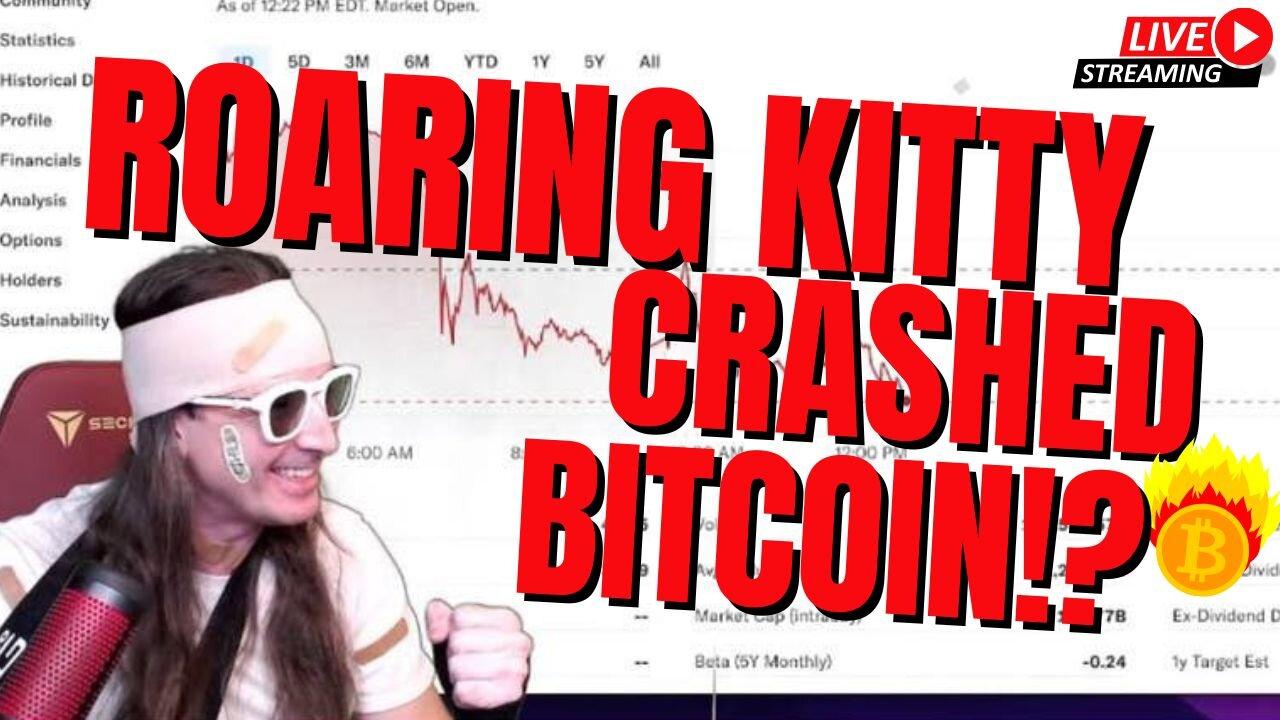 Roaring Kitty Returns To YouTube & Crashes - One News Page VIDEO