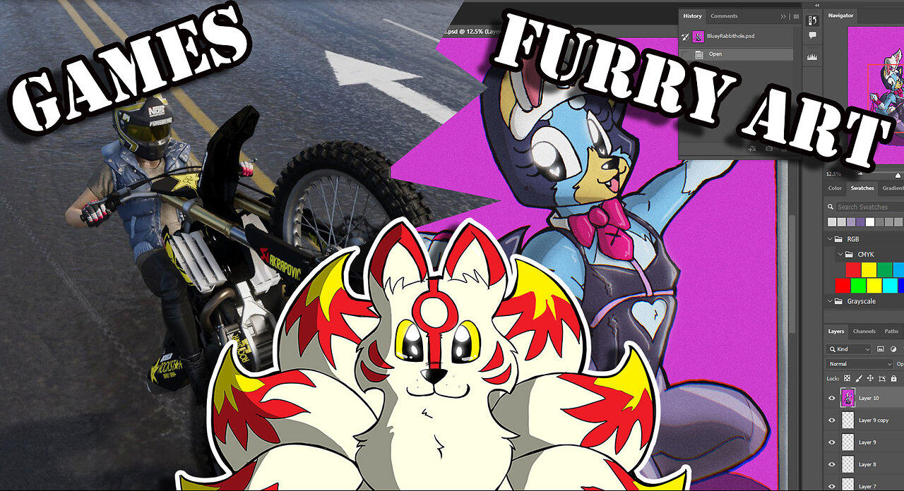 Furry on dirtbikes - One News Page VIDEO