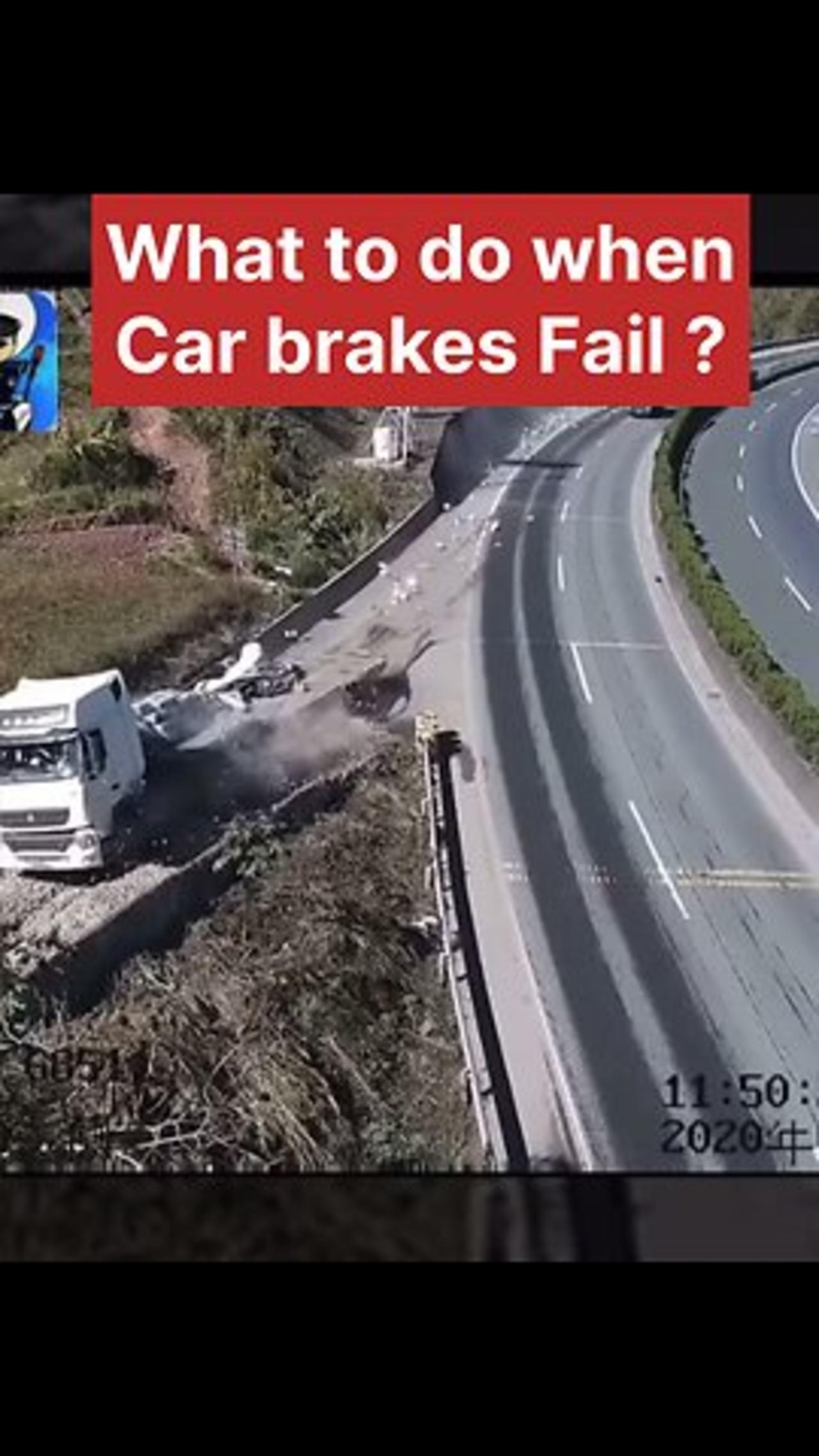 Car brakes Fail 😳🥹 - One News Page VIDEO