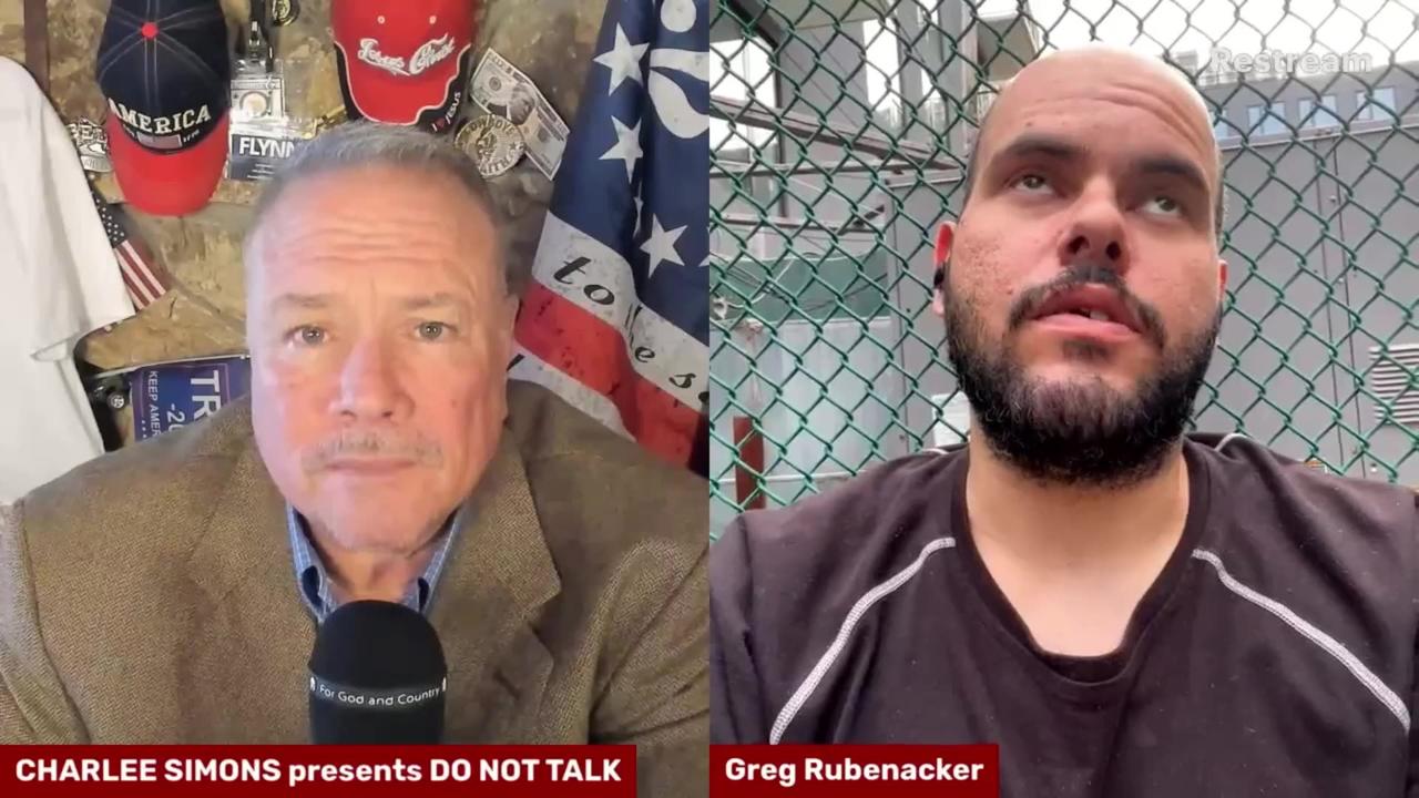 DO NOT TALK with J6'er GREG RUBENACKER - One News Page VIDEO