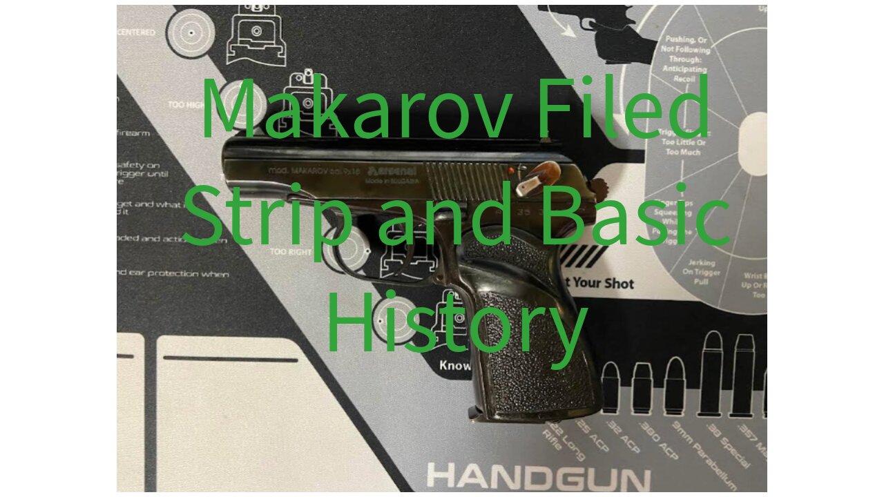 Makarov Filed Strip and basic History - One News Page VIDEO