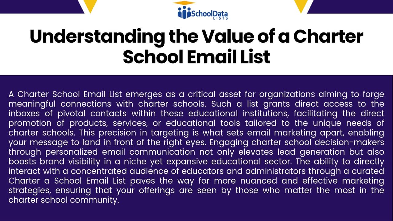 How to Find Charter School Email List for Email - One News Page VIDEO